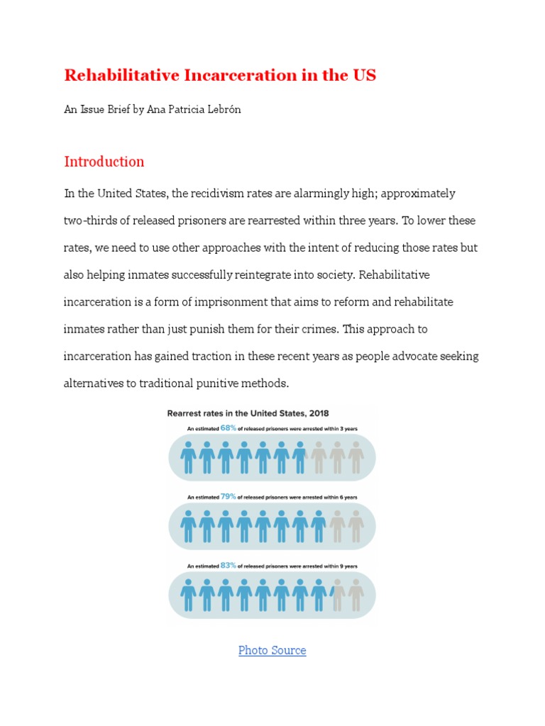 Rehabilitative Incarceration in the US | PDF | Prison | Rehabilitation ...