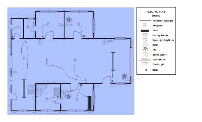 Electric Plan Legend and Symbols | PDF