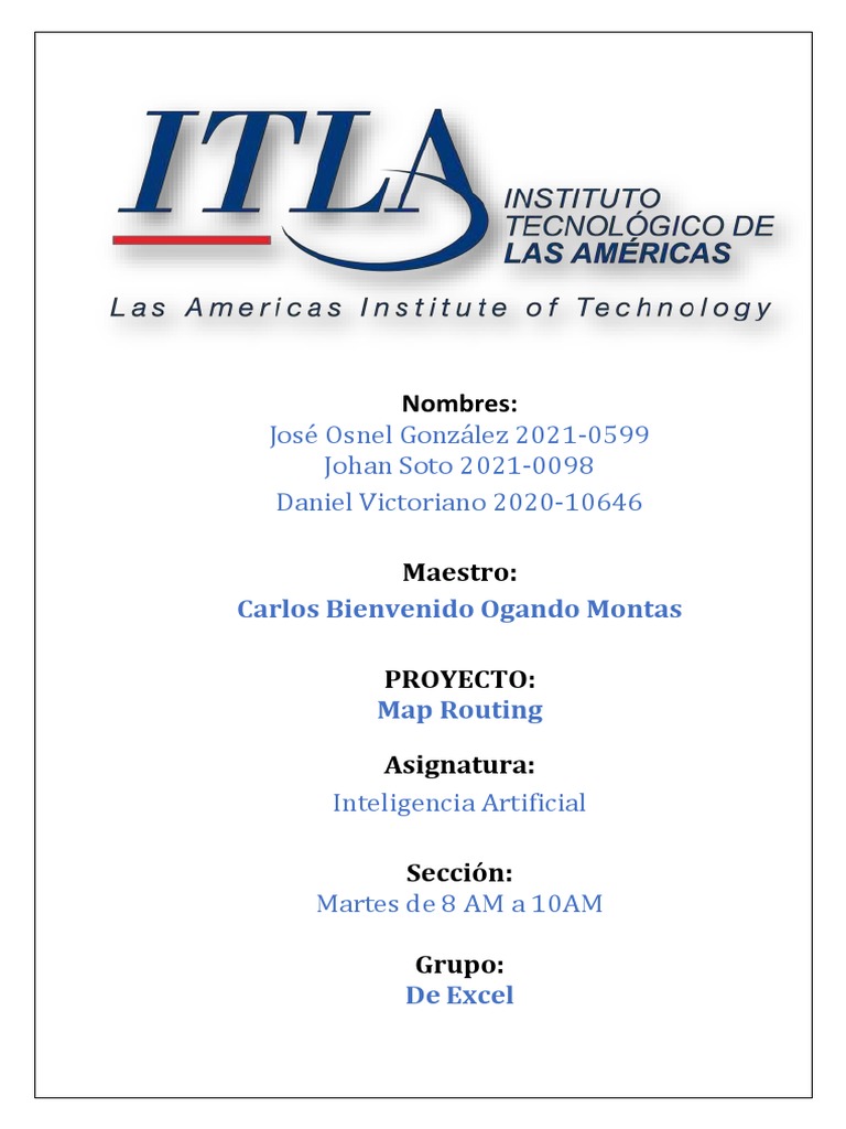 Proyecto Map Routing | PDF | Ingeniería Informática | Desarrollo de ...