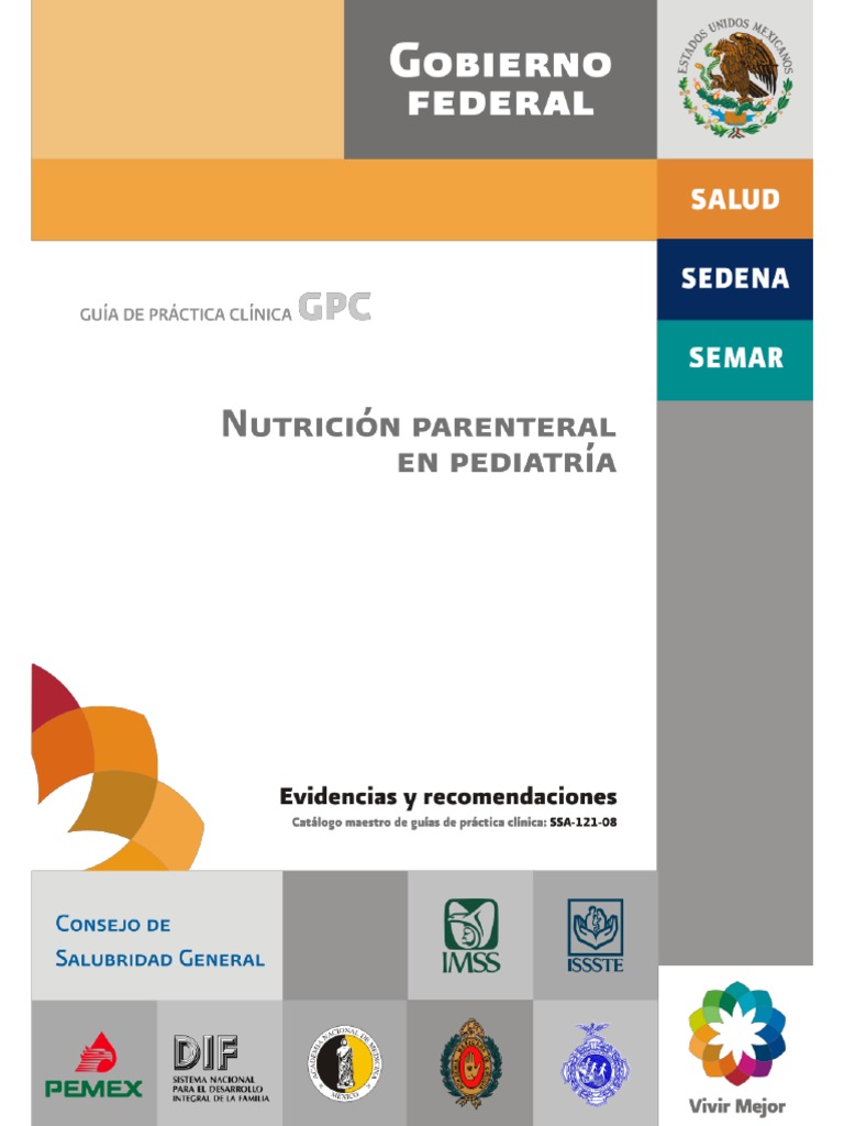 Guía De Nutrición Parenteral Pediátrica Pdf