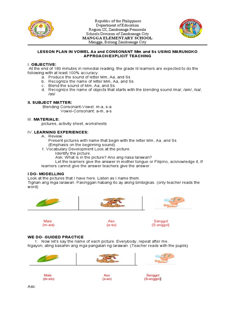 1st Blended Sound LP Reading | PDF | Languages | Foreign Language Studies