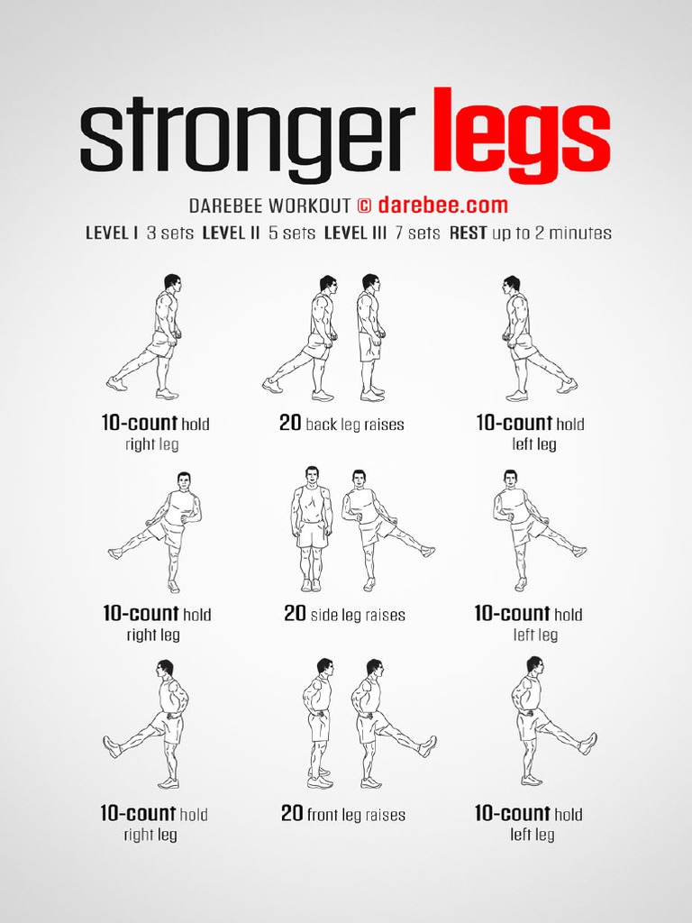 Stronger Legs Workout | PDF