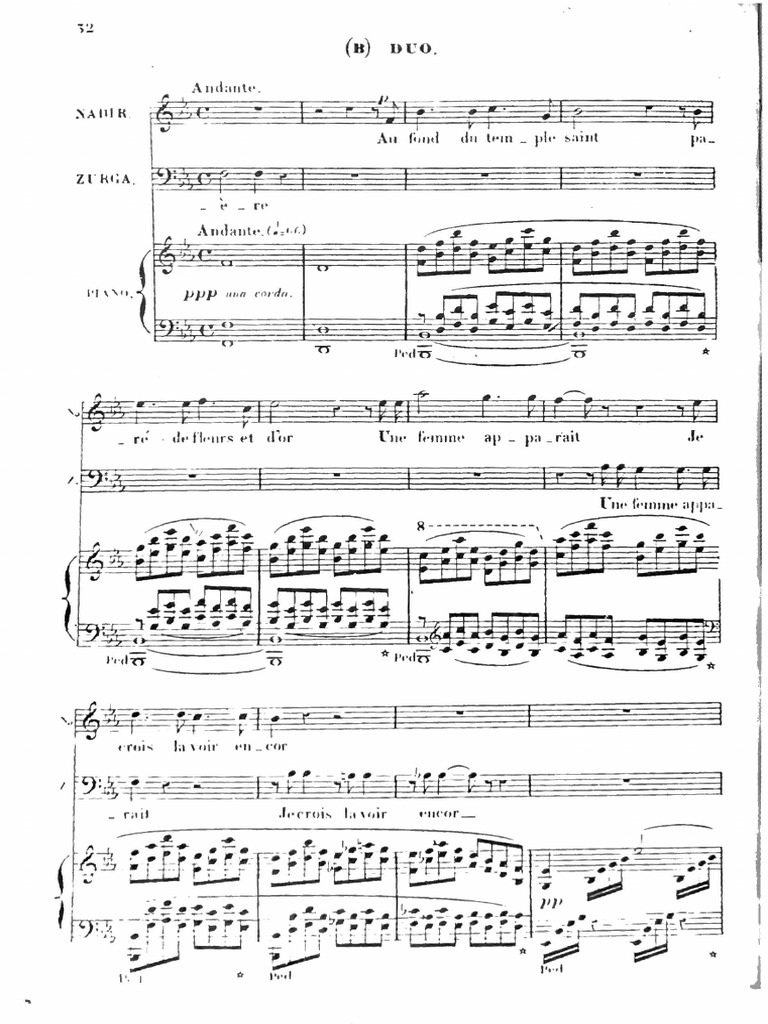 Pearl Fishers Duet | PDF
