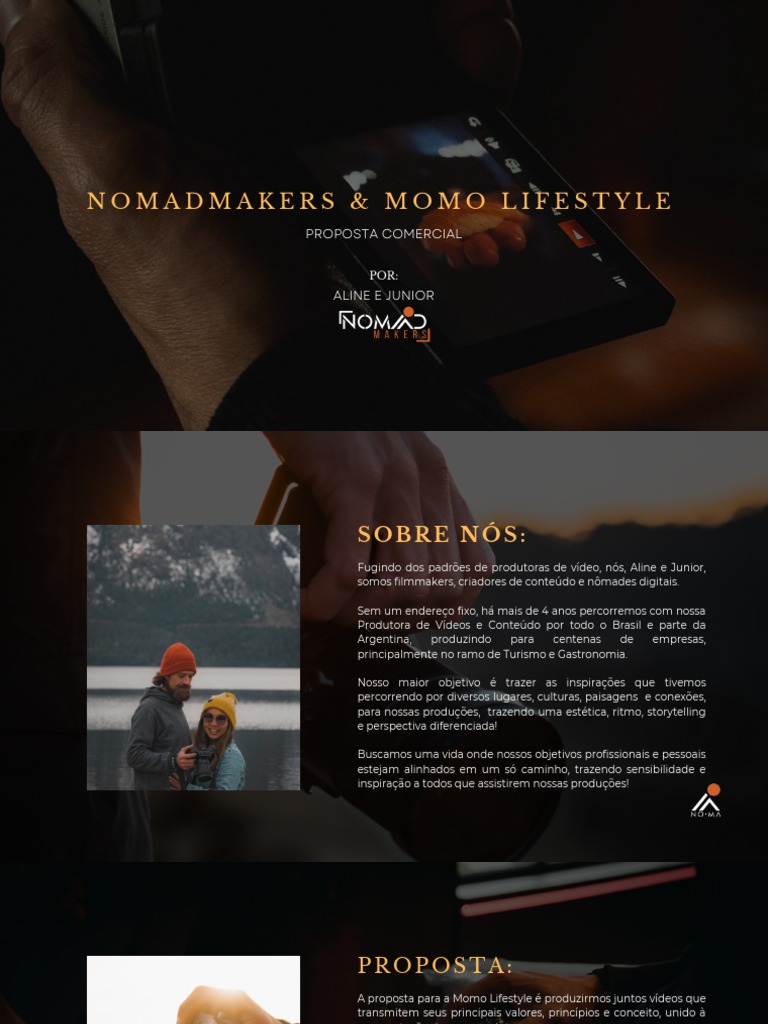 Proposta Comercial - Momo Lifestyle | PDF | Vídeo