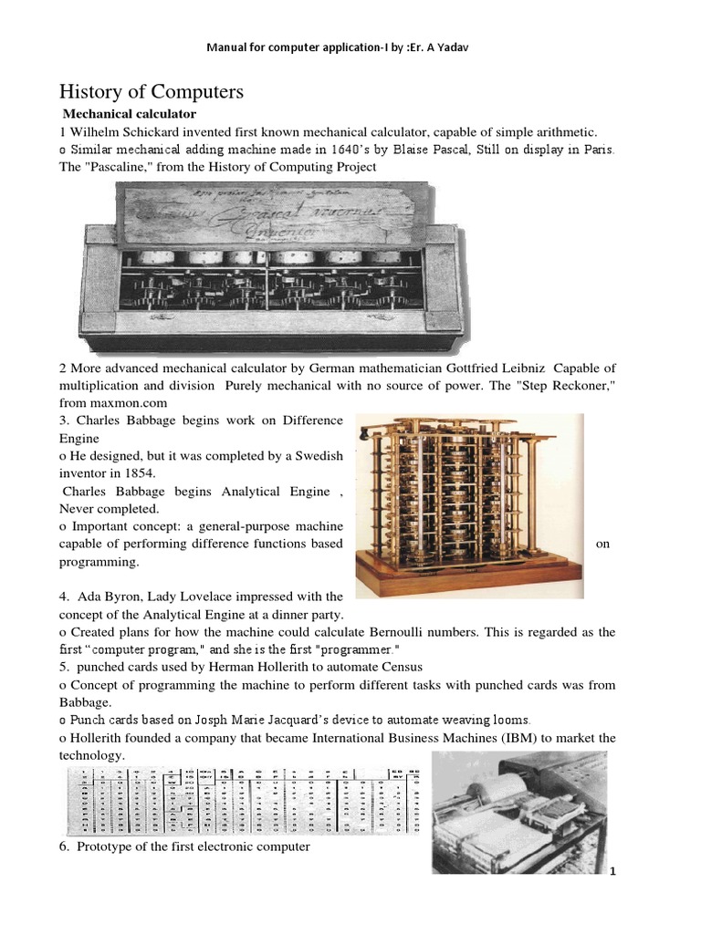 Unit 1. Introduction To Computers | Download Free PDF | Computer ... Unit 1. Introduction To Computers | Download Free PDF | Computer ...