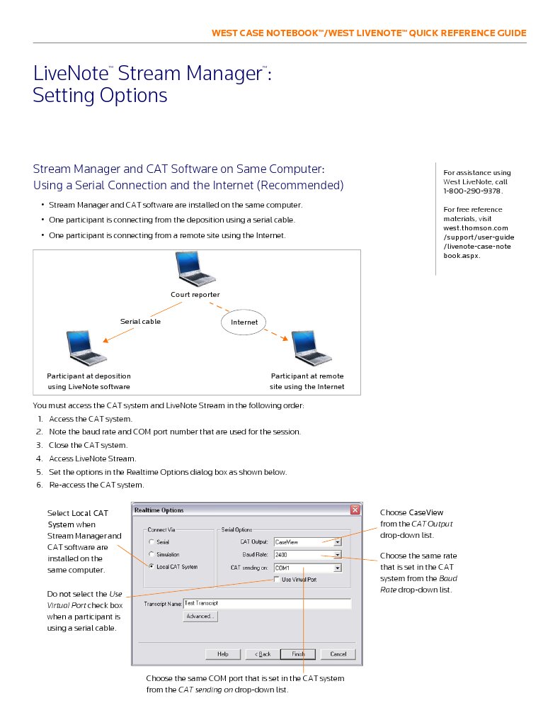 LiveNote Stream Manager - Settings | PDF | Internet | Computer Networking