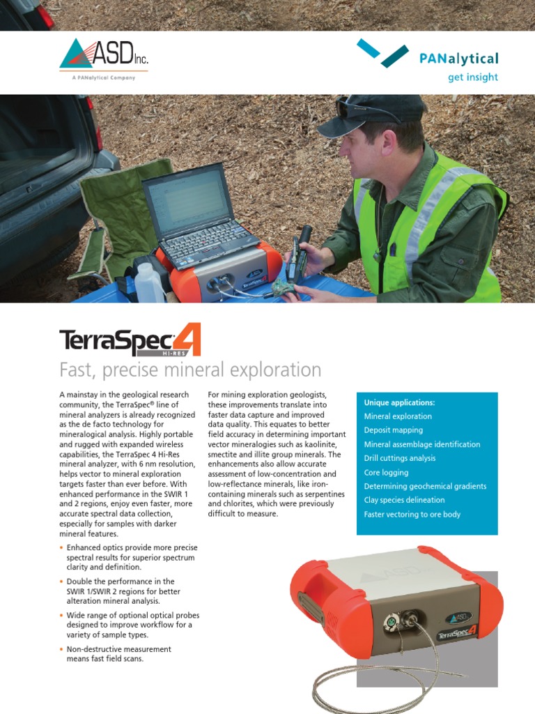 ASD TerraSpec® 4 Hi-Res Brochure | PDF