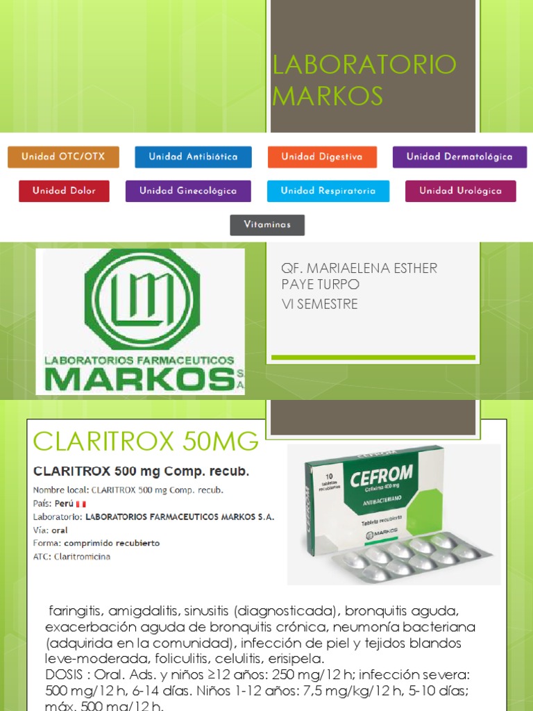 Laboratorio Markos | PDF | Infección del tracto urinario | Causas de la ...