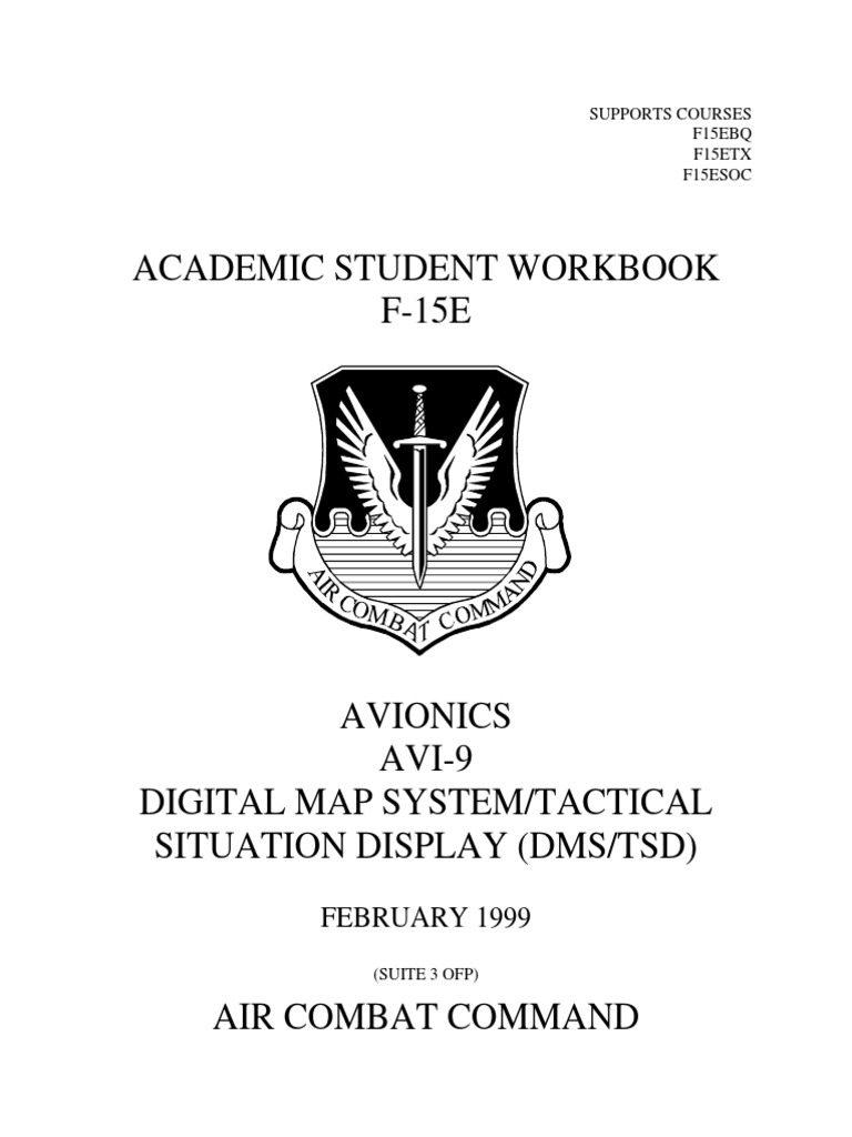 AVI-9 Digital Map System-Tactical Situation Display | PDF