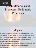 Demo Presentation - Earth-and-Life-Science-Magmatism | PDF | Magma | Igneous Rock