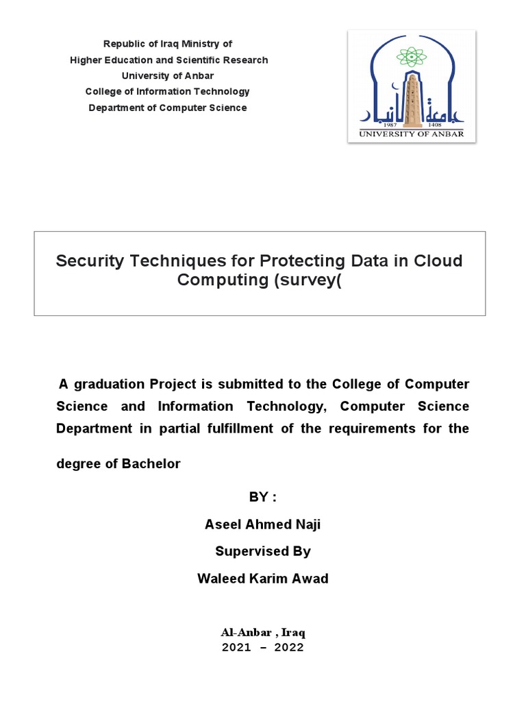 Project 12 | Download Free PDF | Cloud Computing | Encryption