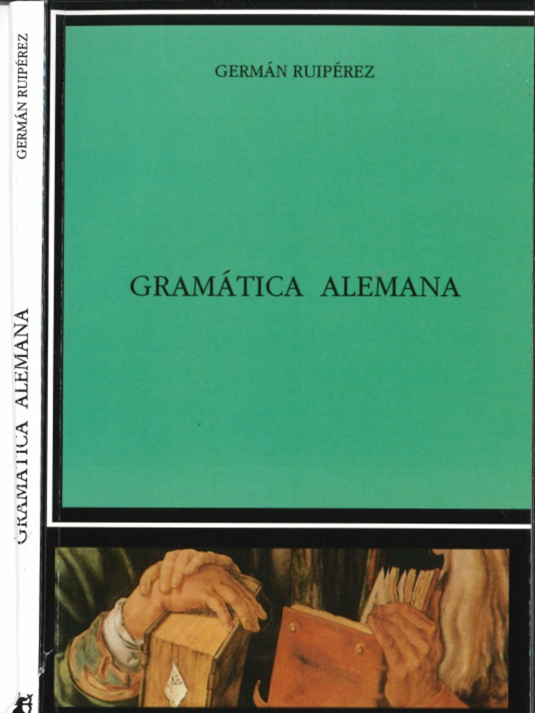 Gramatica Alemana: Germán Ruipérez | PDF | Vocal | Gramática