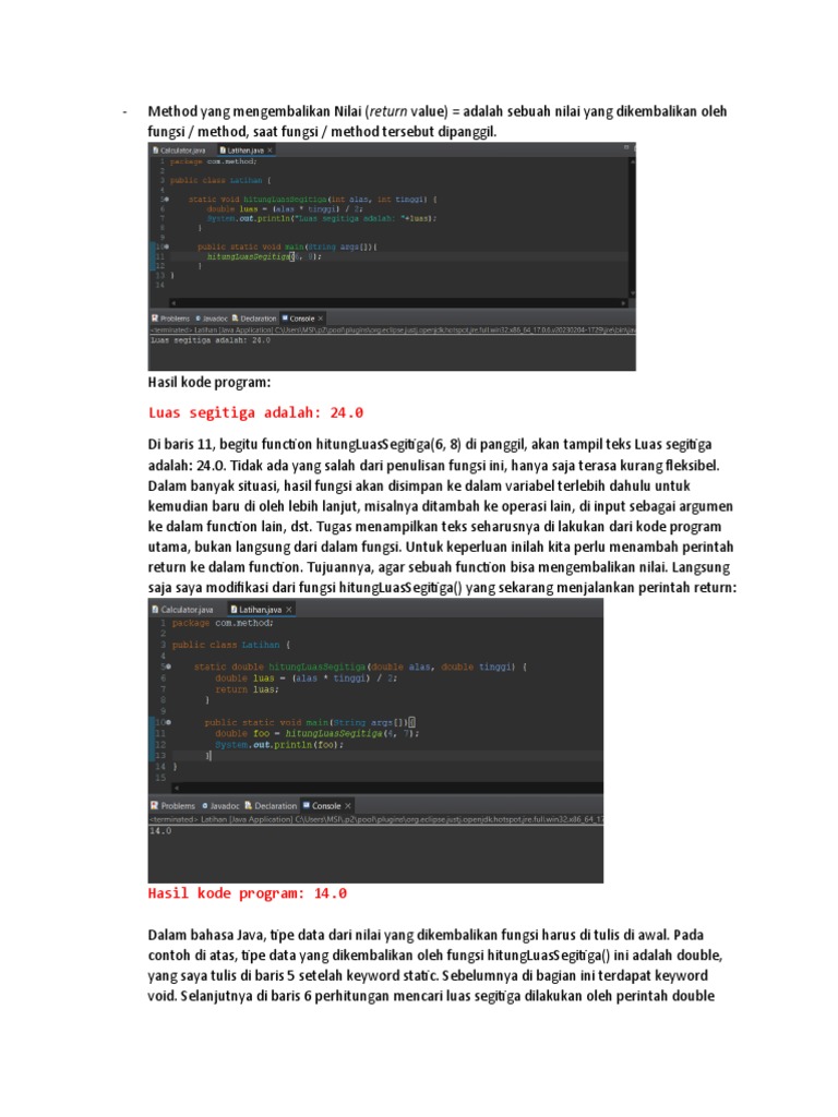 Diskusi 3 Pemrograman Berbasis Desktop | PDF