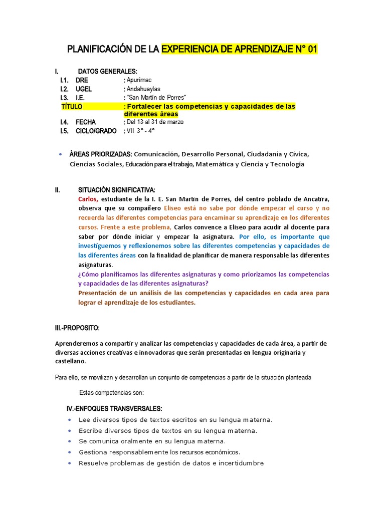 Eda 1 | PDF | Evaluación | Aprendizaje