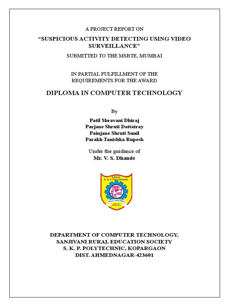 Black Book | PDF | Surveillance | Computer Vision