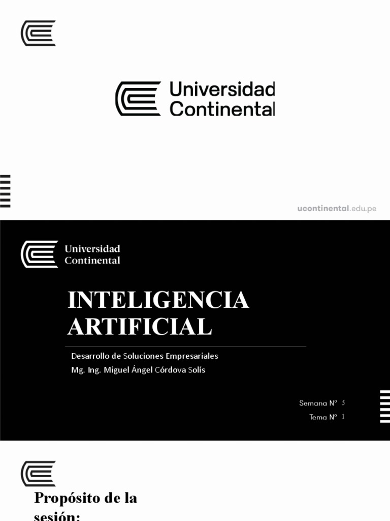 S5 Introducción A La Inteligencia Artificial | PDF | Inteligencia artificial | Inteligencia (IA ...