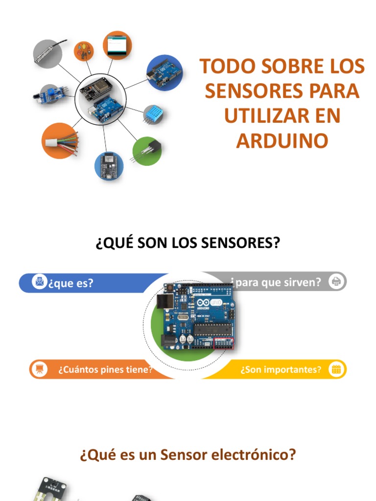 Todo Sobre Los Sensores para Utilizar en Arduino | PDF | Sensor | Electrónica