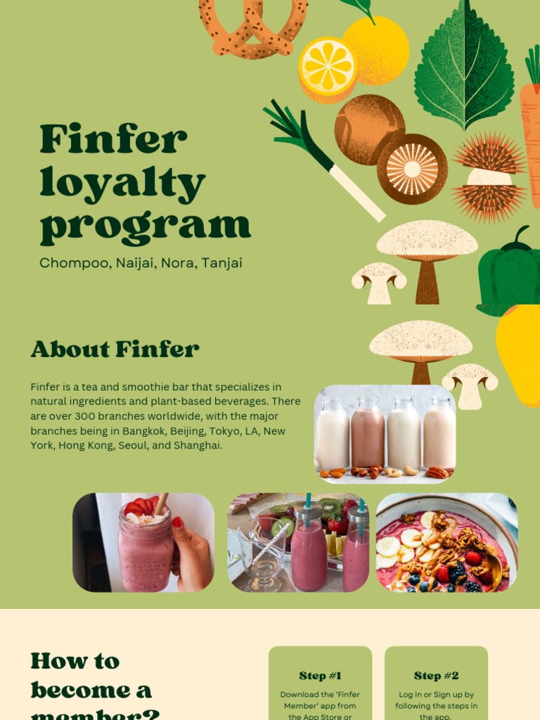 Finfer Loyalty Program: Chompoo, Naijai, Nora, Tanjai | PDF