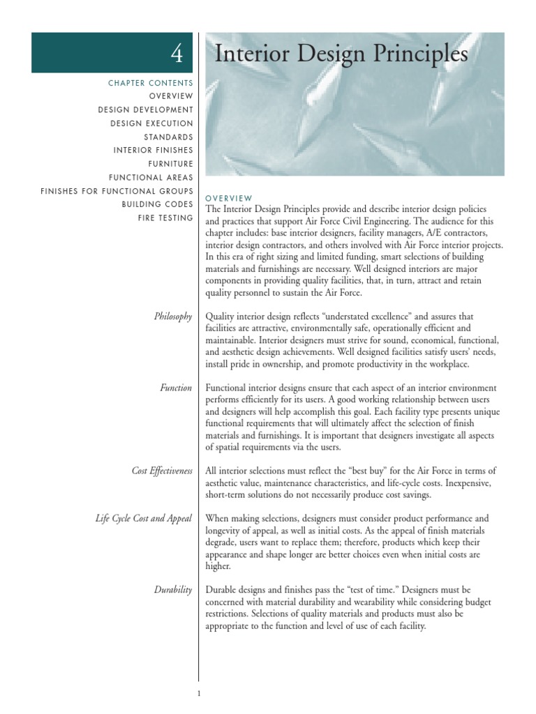 Educational Interior Design Guidelines | PDF | Drywall | Flooring