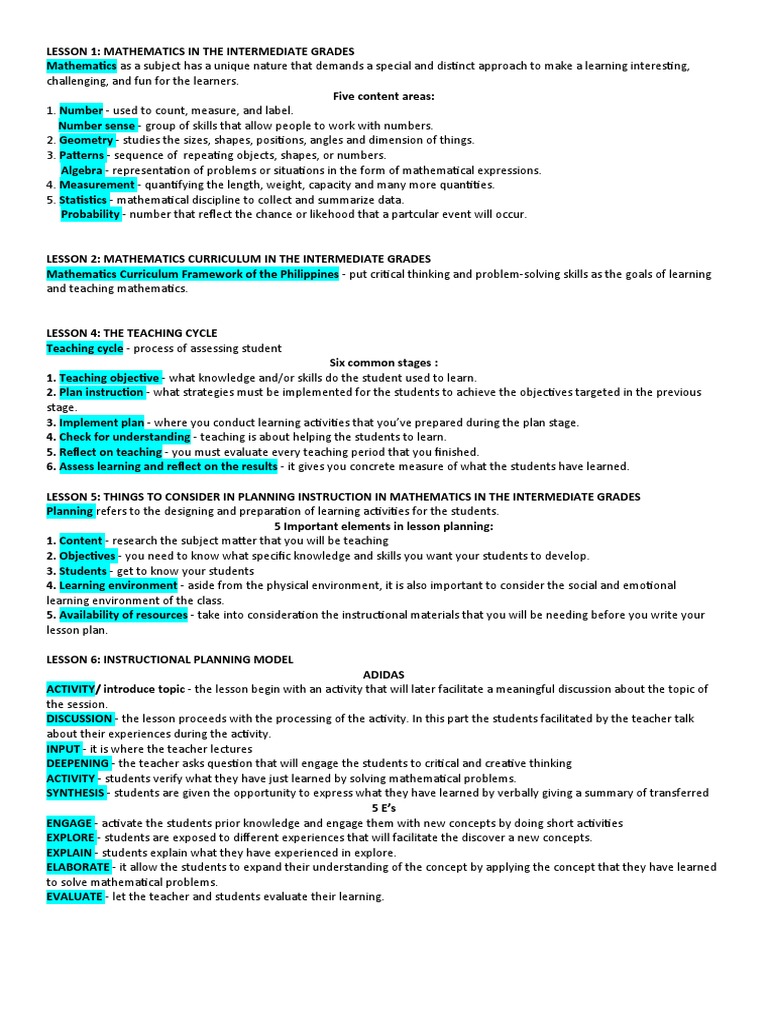 MATH! | PDF | Learning | Teaching Mathematics