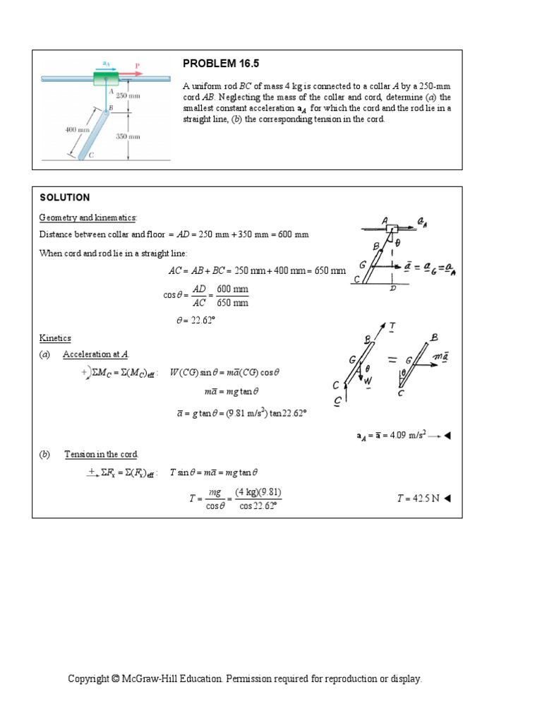 Exercices Mécanique | PDF | Force | Kinematics