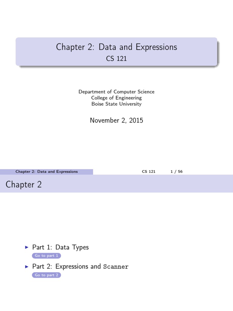 Computer Science Modules 2 | PDF | Integer (Computer Science) | Data Type Computer Science Modules 2 | PDF | Integer (Computer Science) | Data Type