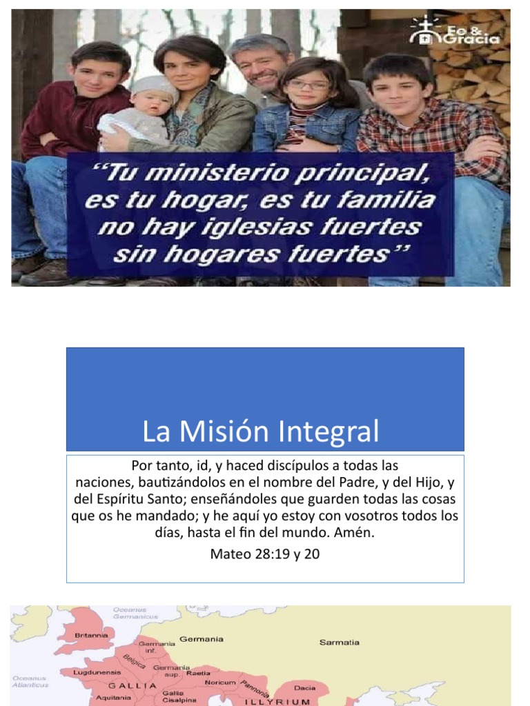 La Misión Integral | PDF | Jesús | Evangelio de Mateo
