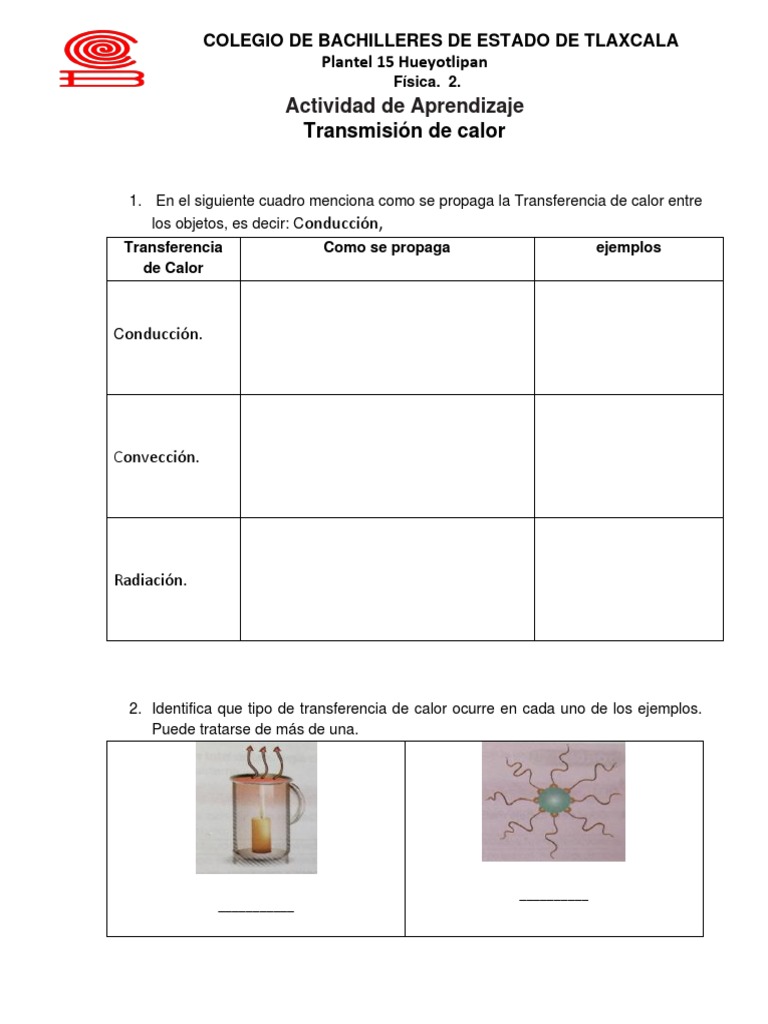 Transmisión de Calor | PDF