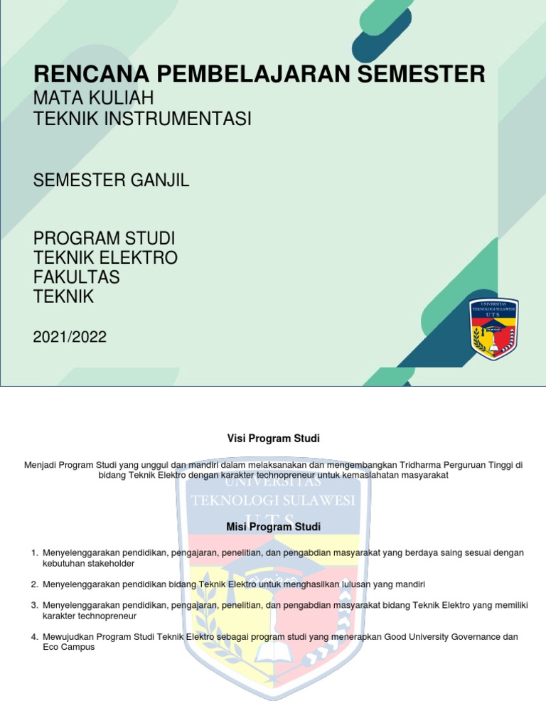 Teknik Instrumentasi | PDF