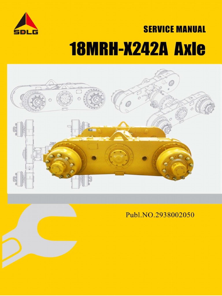 Grader Axle Service Guide | PDF | Axle | Gear