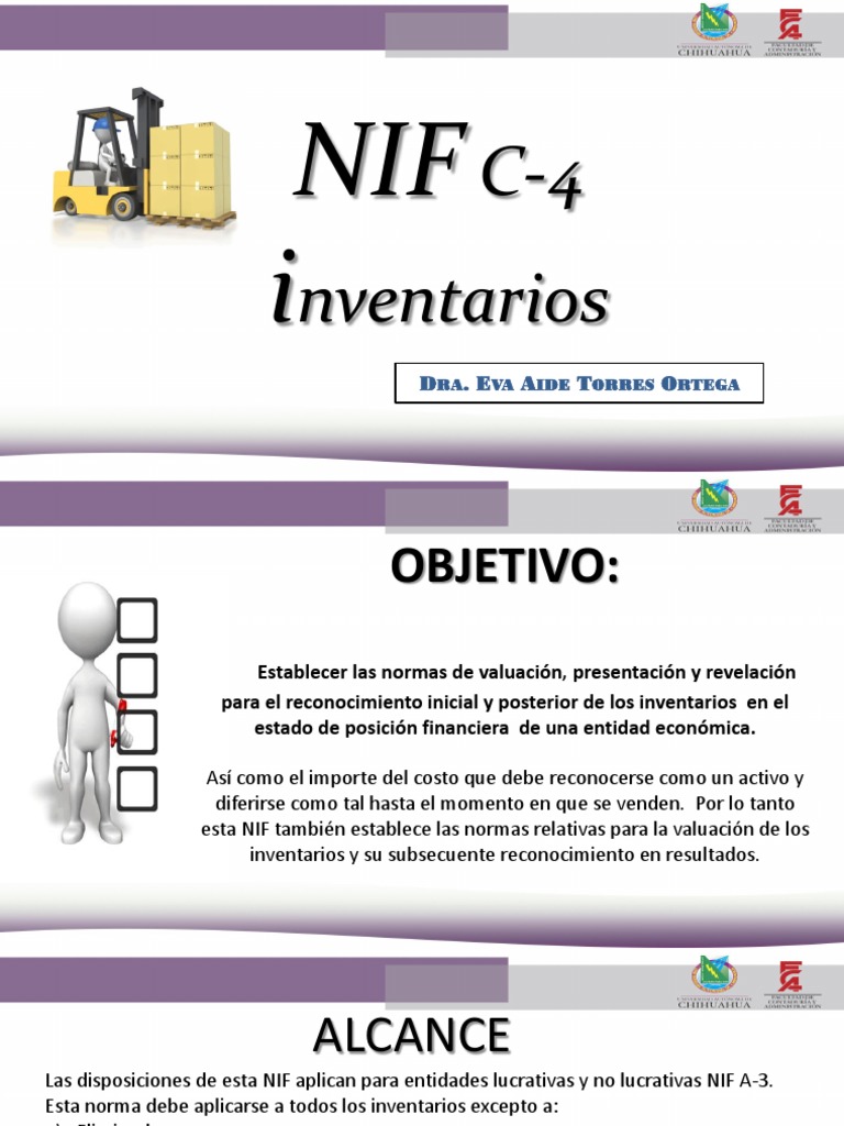 NIF C-4 Inventarios | PDF | Costo | Inventario