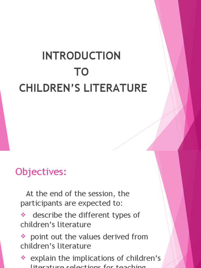 Introduction - To - Children S - Literature | PDF