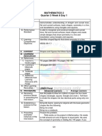 DLL Matatag - Mathematics 1 Q3 - W5 | PDF | Subtraction | Mathematics
