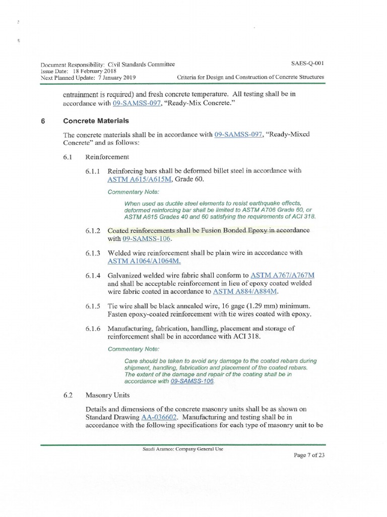 ARAMCO Specification | PDF
