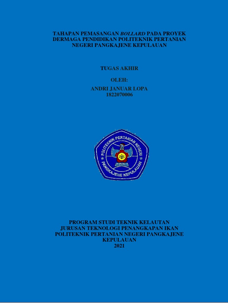 Bollard Ta. Lengkap. Acc - 012 | PDF