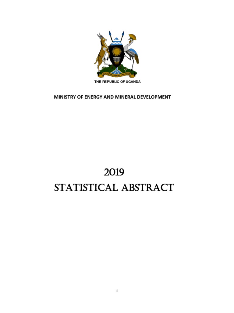 2019 Statistical Abstract | PDF | Electric Power Transmission | Petroleum