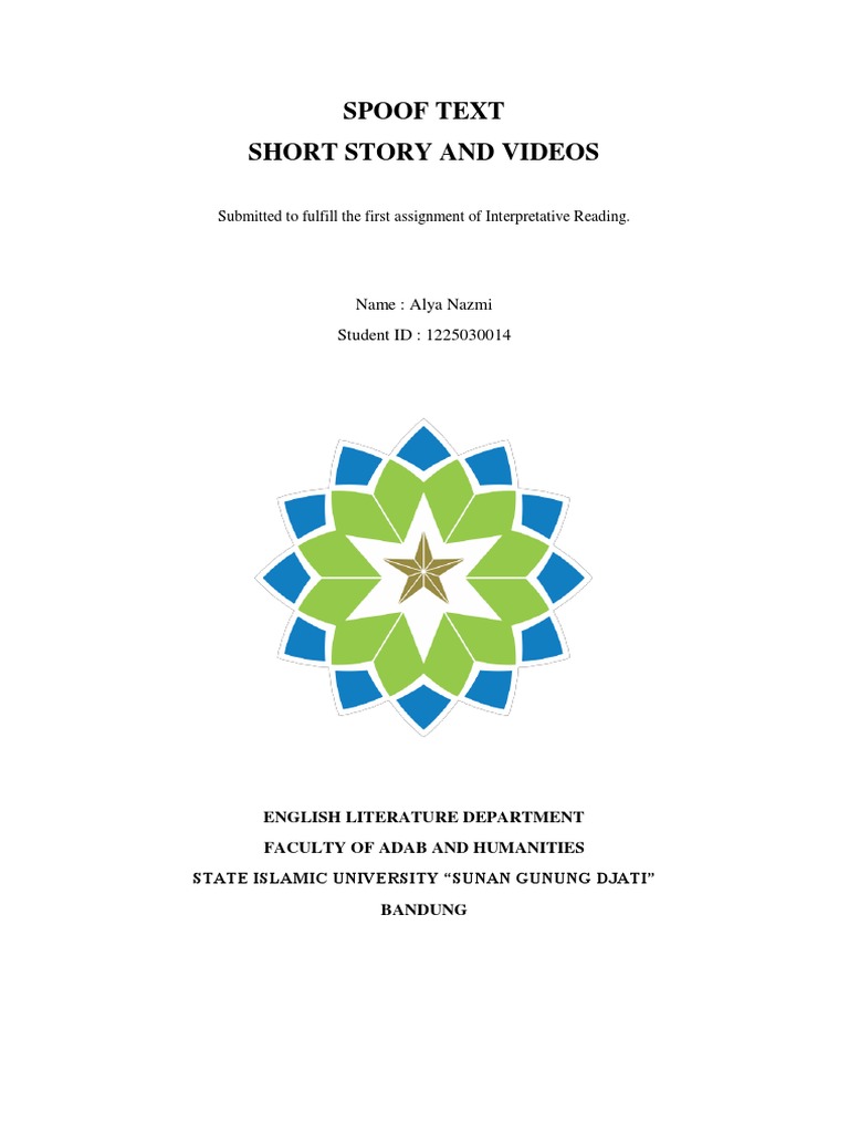 Alya Nazmi - Spoof Text | PDF