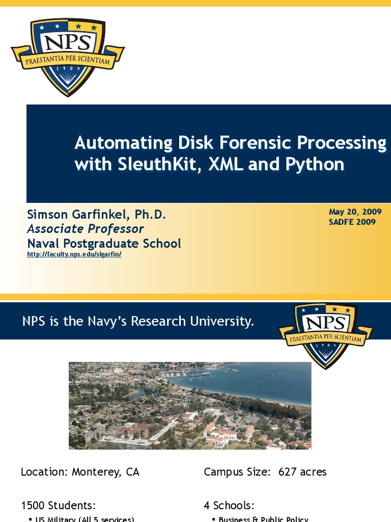 Automating Disk Forensic Processing With Sleuthkit, XML and Python ...
