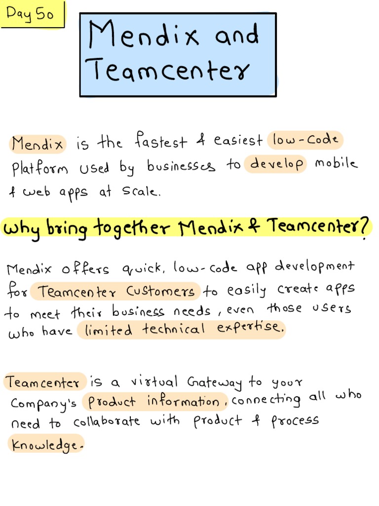 Mendix and Teamcenter - 1 | PDF