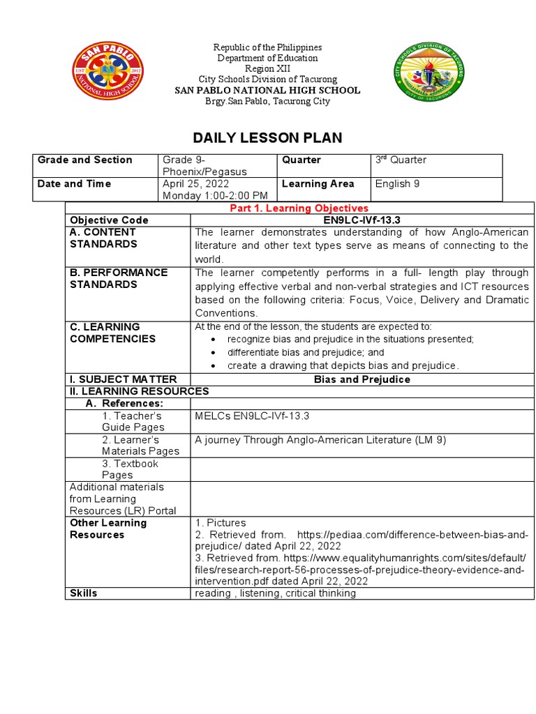 Revised DLP FINAL DEMO | PDF | Prejudices | Bias