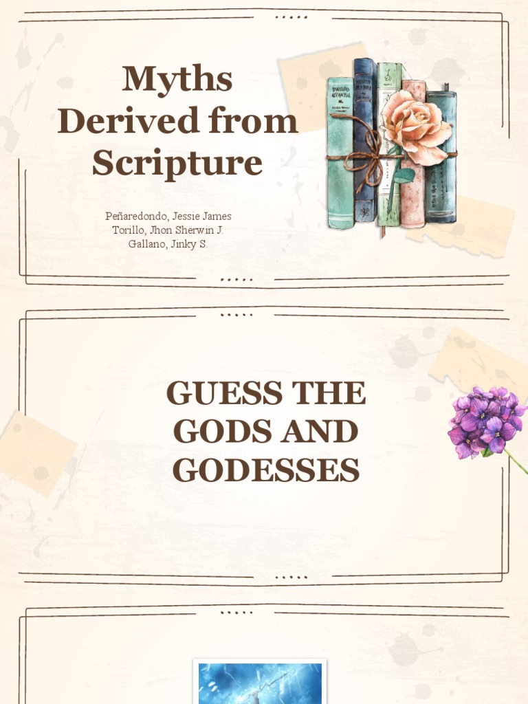 Myths Derived From Scripture | PDF | Samson | Abraham