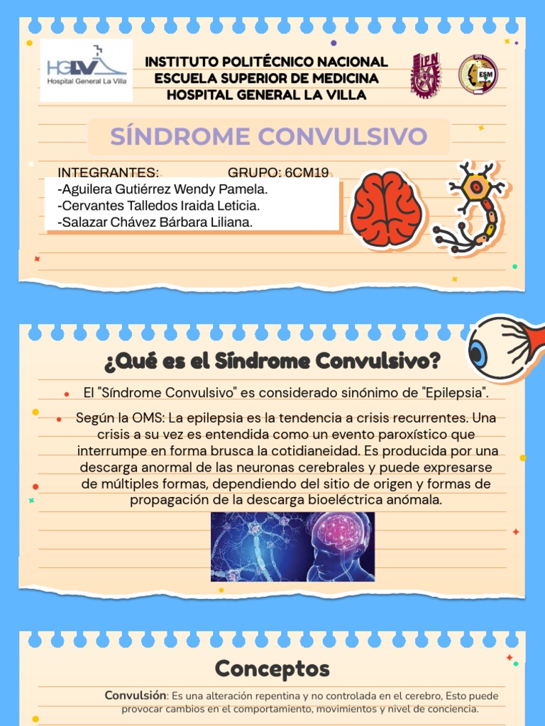 Sindrome Convulsivo | PDF | Epilepsia | Benzodiazepinas