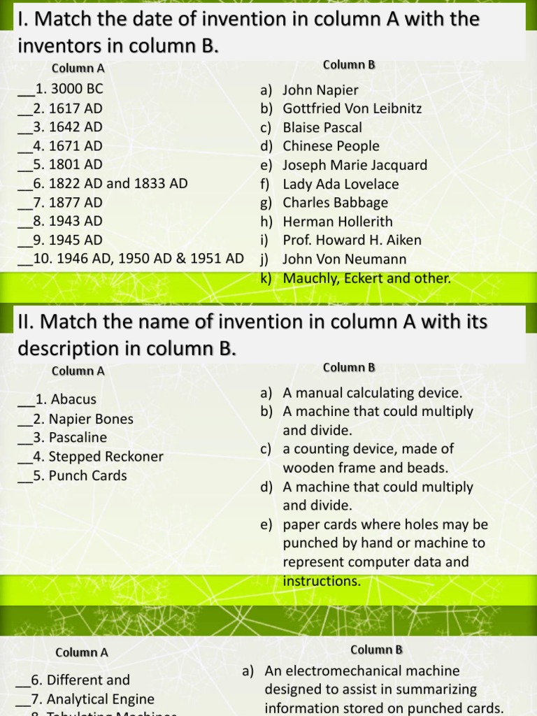 Computer 5 Week 1 Worksheet | PDF