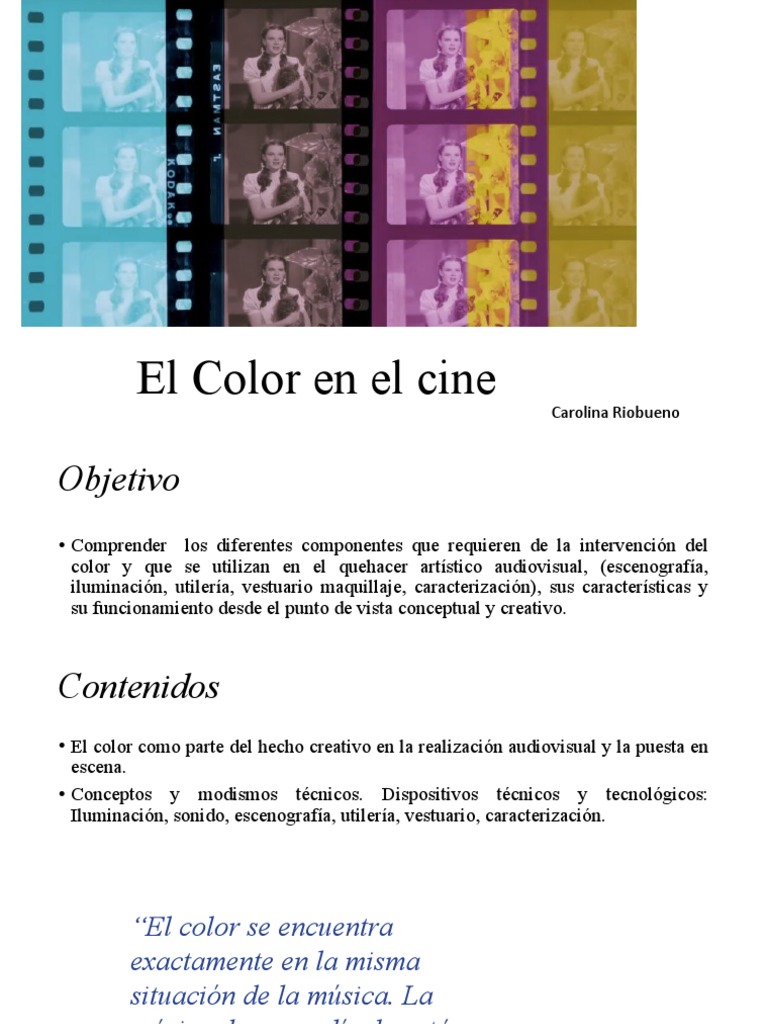 El Color en El Cine | PDF