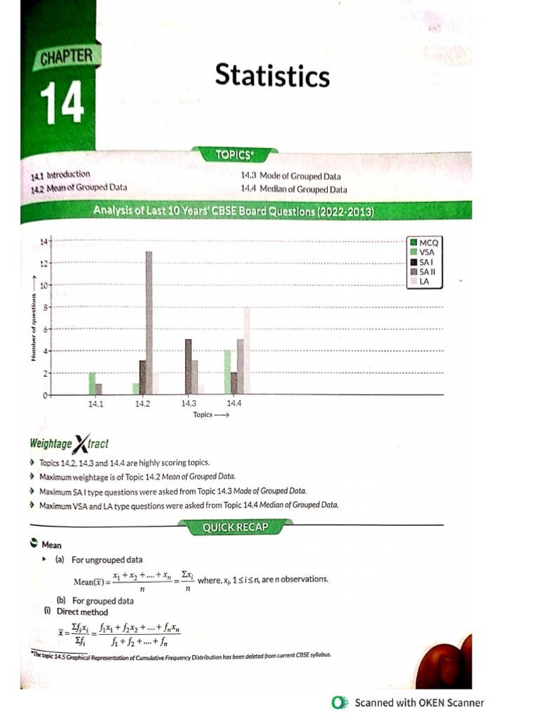 Statistics Class10.maths PDF | PDF