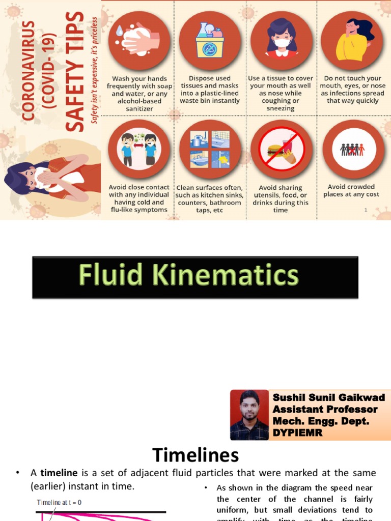 Fluid Kinematics | PDF | Fluid Dynamics | Contour Line Fluid Kinematics | PDF | Fluid Dynamics | Contour Line
