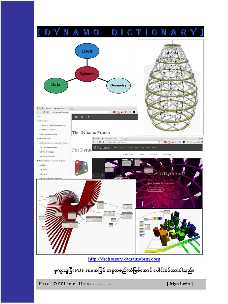 Dynamo Dictionary for Revit Users | PDF | Filename | Computer File