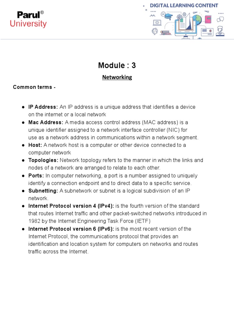 Module 3 Ethical Hacking | PDF