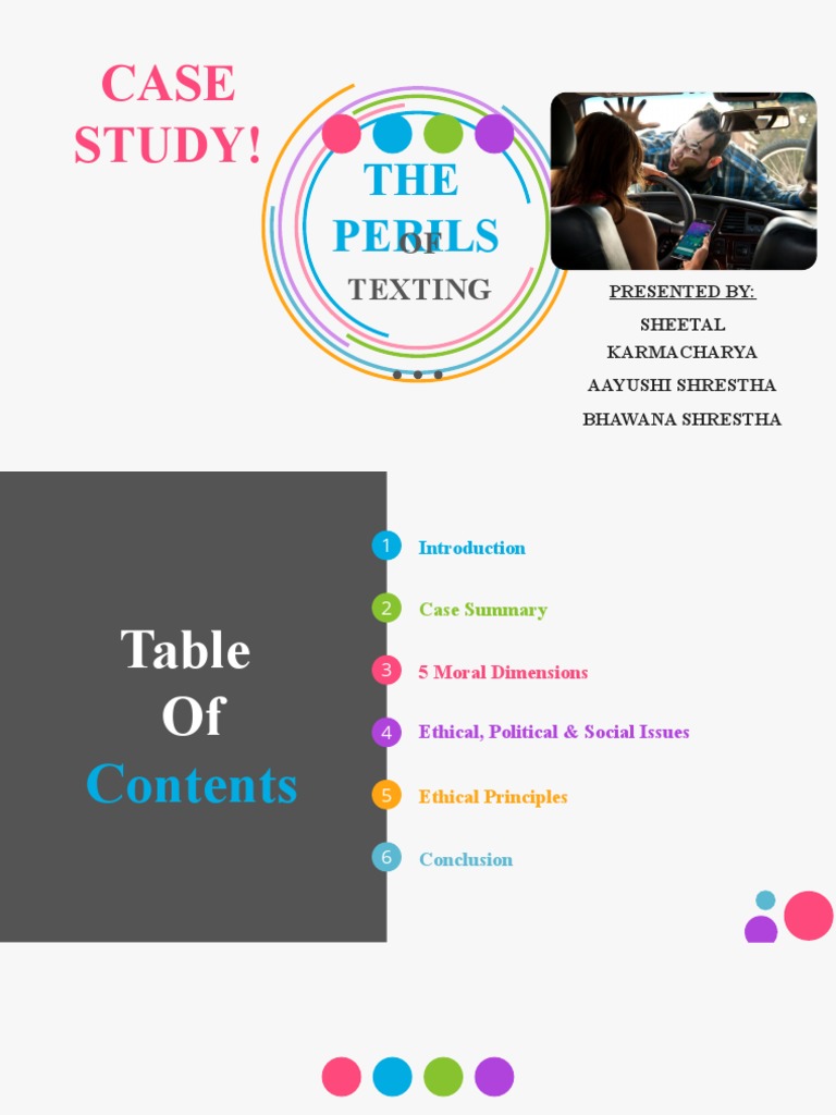 The Perils of Texting | PDF | Mobile Phones | Risk