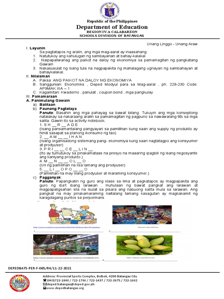 Unang Linggo - Unang Araw | PDF